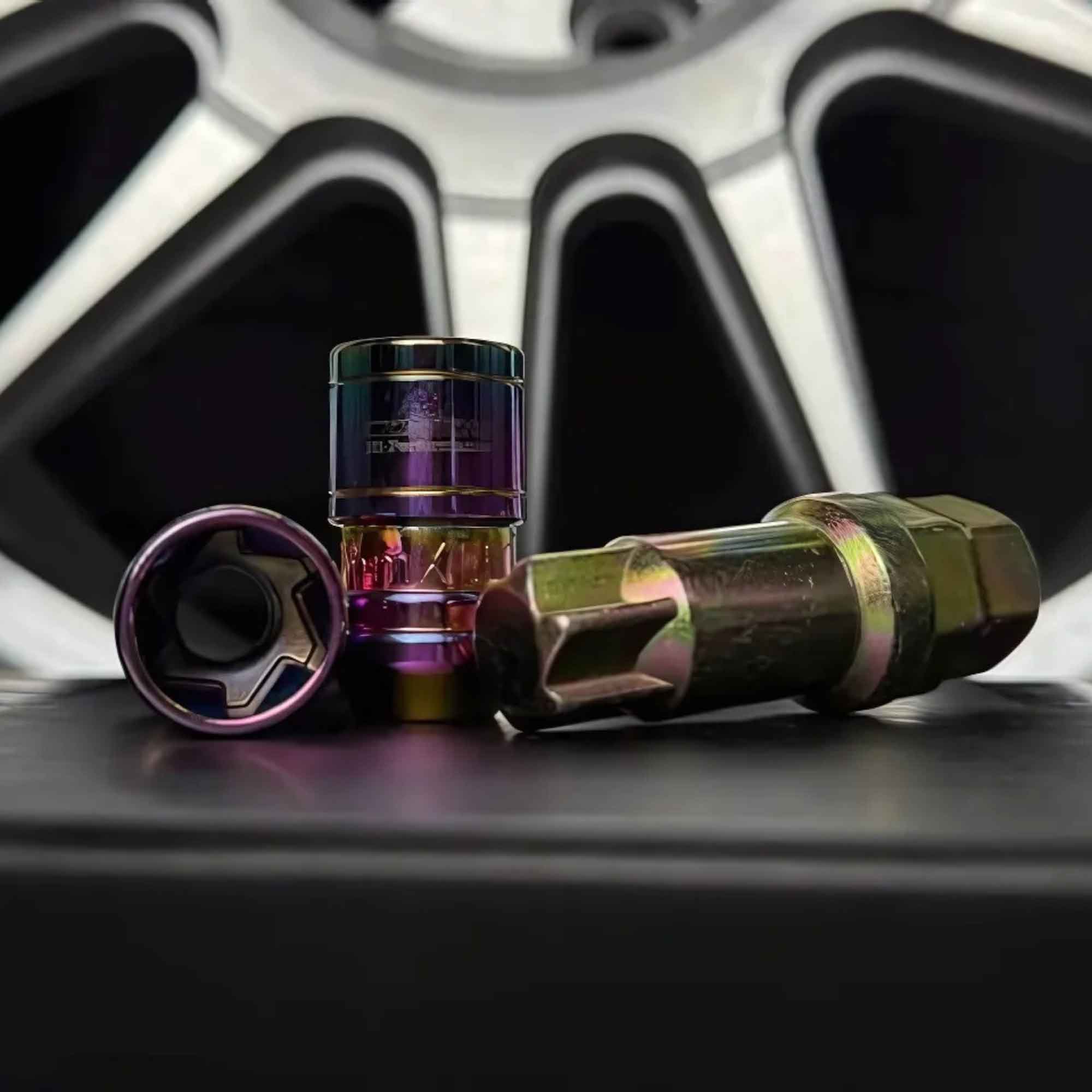 Cosmis Cyclone Lugnuts M12x1.5 – 24pcs (TITANIUM) – Cosmis Philippines